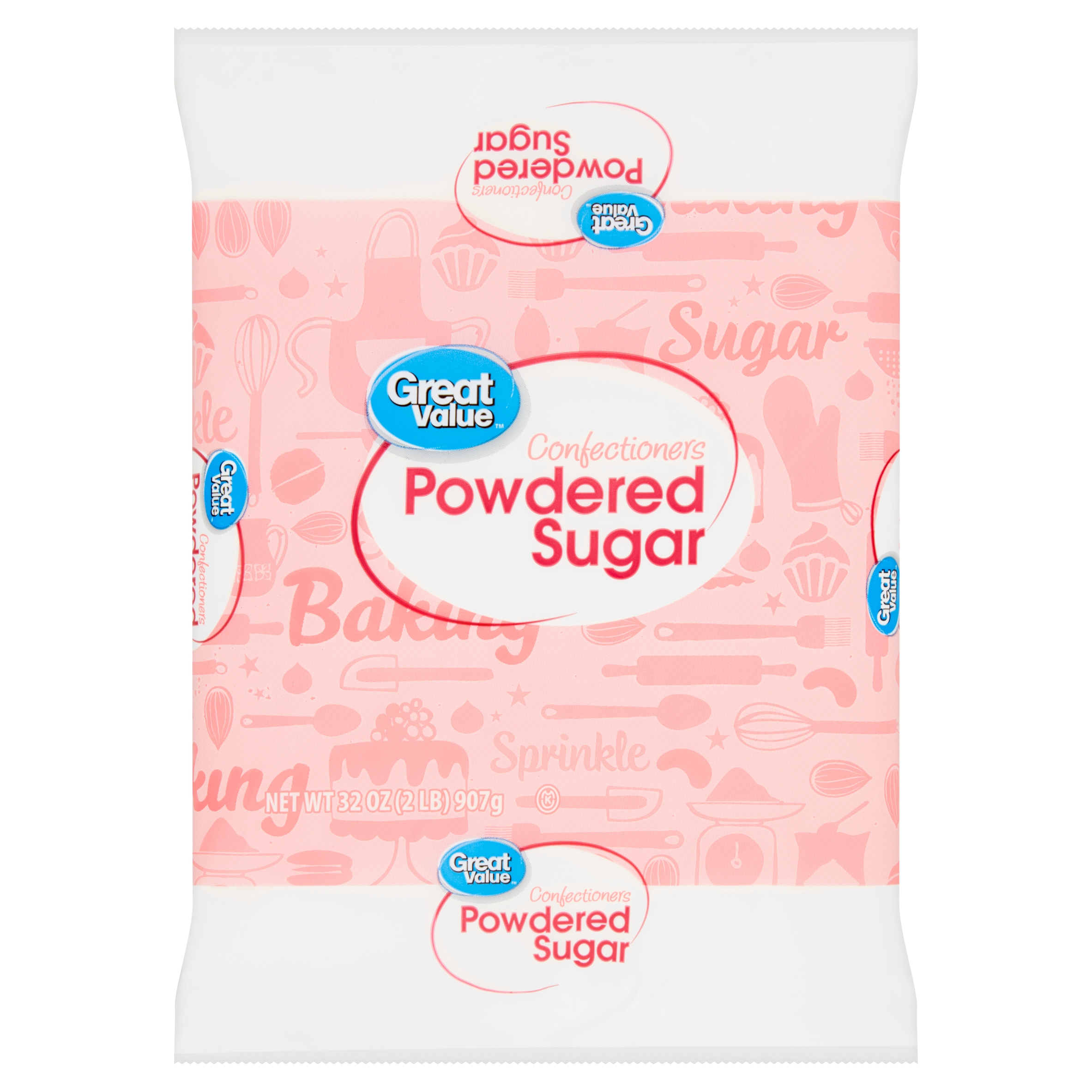 Great Value Confectioners Powdered Sugar 32 Oz Walmart Walmart Great Value Confectioners Powdered Sugar 32 Oz Walmart Walmart