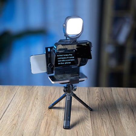 ABS Teleprompter Professional Bluetooth-compatible Wide Screen Clear ...