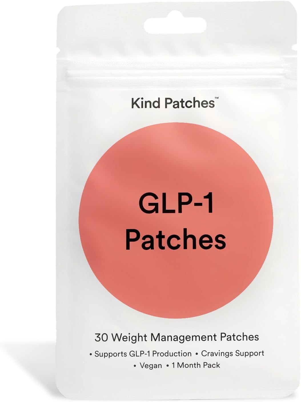 Kind Patches GLP-1 Patches with L Glutamine, Berberine, Chromium, Pomegranate and Cinnamon - 30 ...