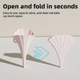 3-Pack Silicone Folding Funnels for Kitchen, Mini Collapsible Liquid ...