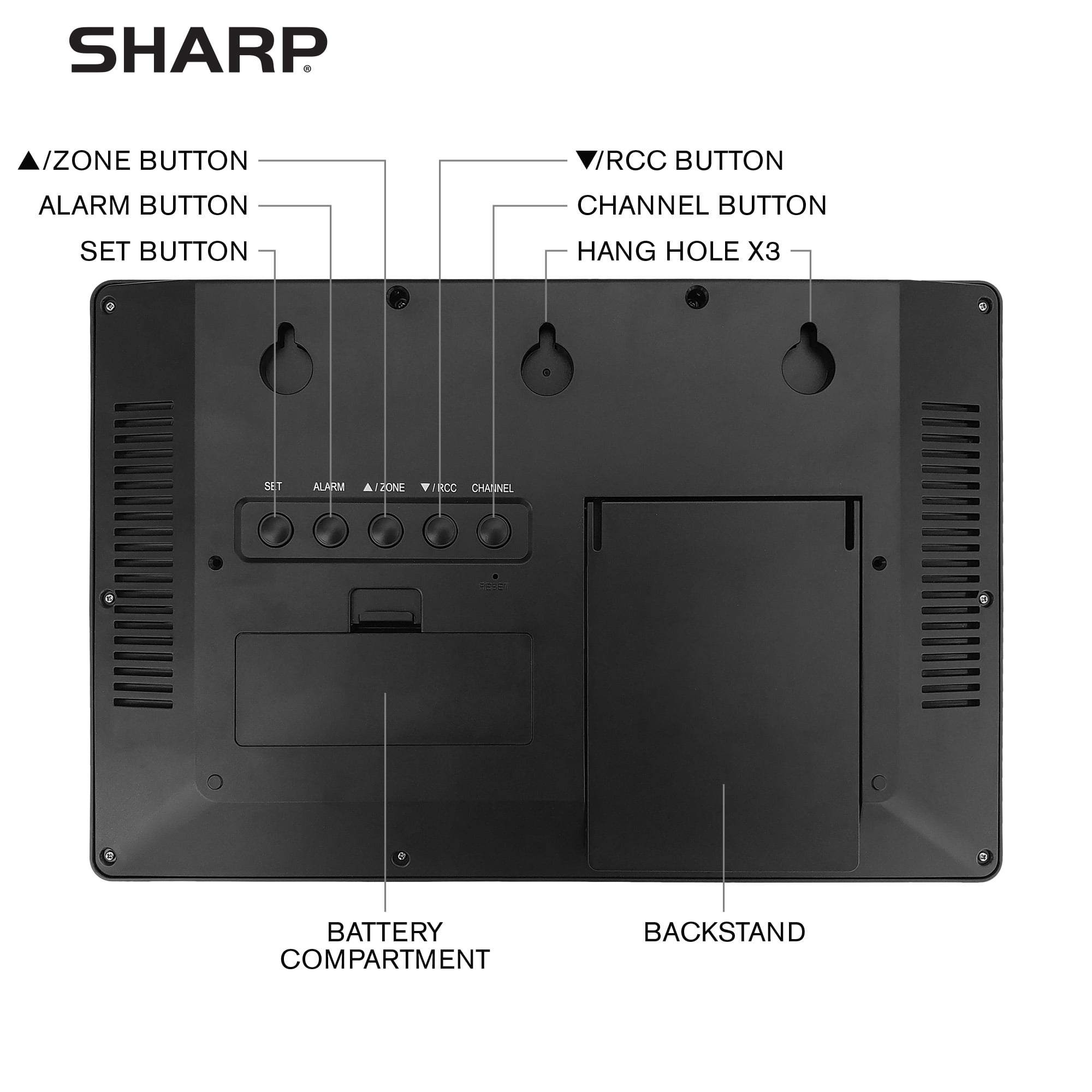 Sharp Atomic Clock - Atomic Accuracy - Never Needs Nepal | Ubuy Sharp Atomic Clock - Atomic Accuracy - Never Needs Nepal | Ubuy