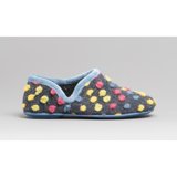 Sleepers Womens Jade Dotted Full Slippers - Walmart.com