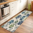Area Rug 2x6ft Colorful Flower Vintage Texture Area Rugs Washable Low ...