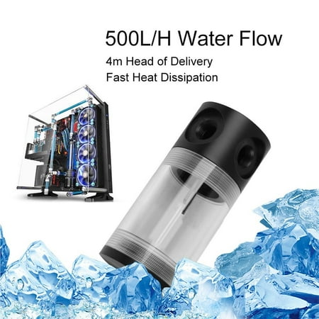 Fast Heat Dissipation G1/4 2'' Thread Tank Computer Water Pump Computer ...