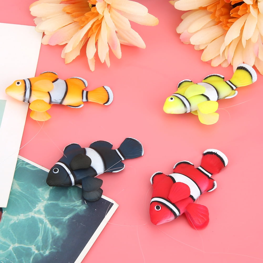 Click here for Estink 4pcs Aquarium Artificial Clownfish Silicone... prices