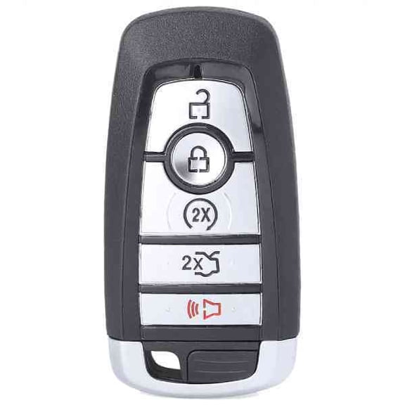 KeylessOption Keyless Entry Remote Fob Uncut Car Ignition Key For Ford ...
