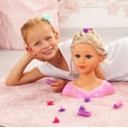 Free Shipping! Bayer Design Charlene Styling Head Blonde Doll 27cm with ...