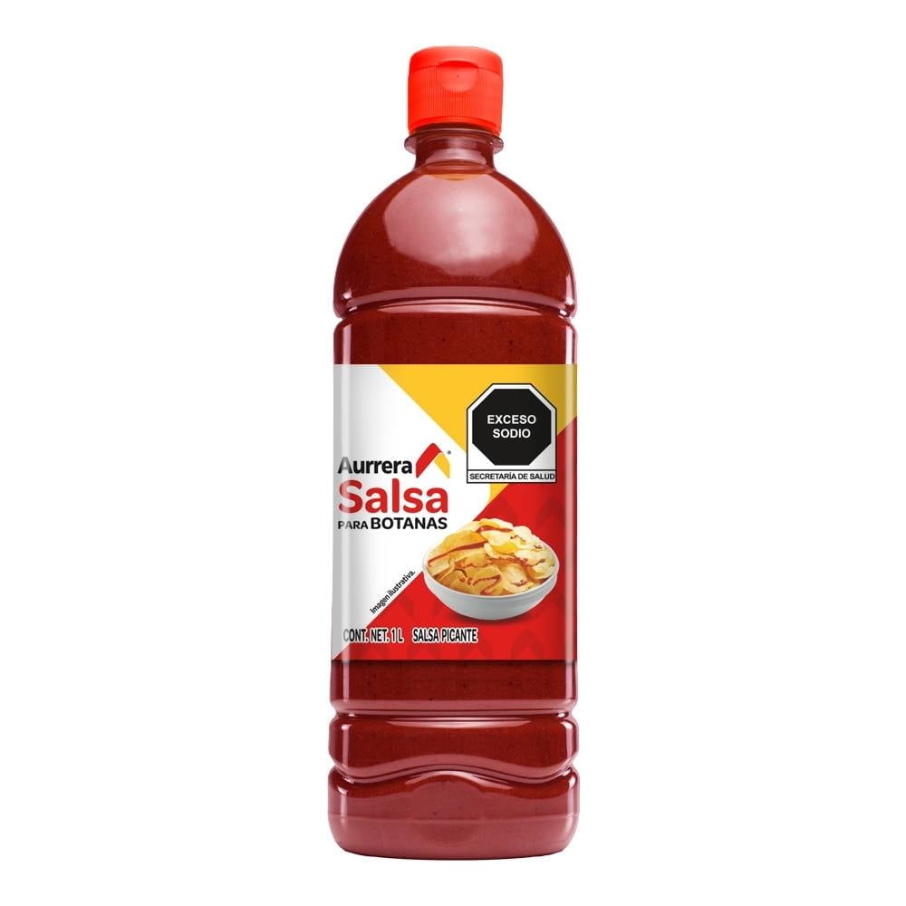 Salsa Aurrera para botanas 1 l | Bodega Aurrera en línea