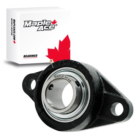 MAPLE ACE UCFL209-26 R3 Triple-Lip Seal Flange Bearing 1-5/8" Bore 2-Bolt Solid | Walmart Canada