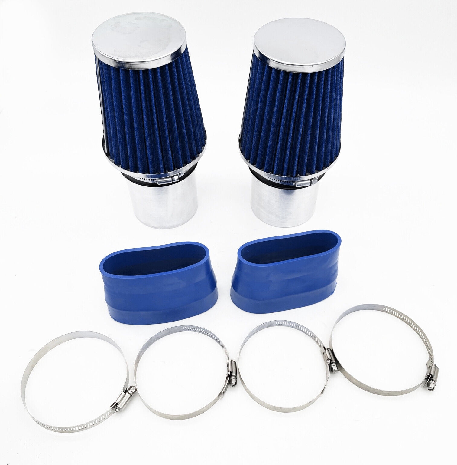 AirX Racing Dual Air Intake Filter Kit For 2008 2009 2010 2011 2012 ...