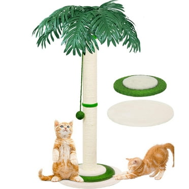 Pefilos 27" Cat Scratching Post, Cactus Cat Scratcher Post for Indoor ...