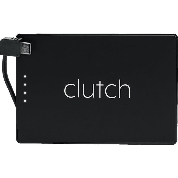 Clutch Pro Small Lightning Portable Charger - Black - Walmart.com