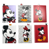 Disney Mickey & Minnie Mouse Spiral Notebook for School, Divided ...