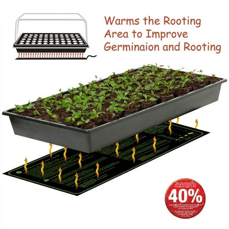 Seedling Heat Mat Plant Seed Germination Starter Pad Vegetable Flower ...