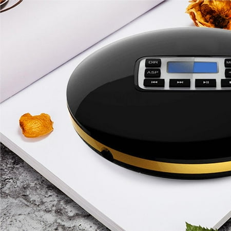 CD Player Portable Bluetooth Player Personal Compact LCD Screen Music ...