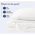 28" Top Split Flex Head California King Size, 500TC Sheet Set - Supima ...