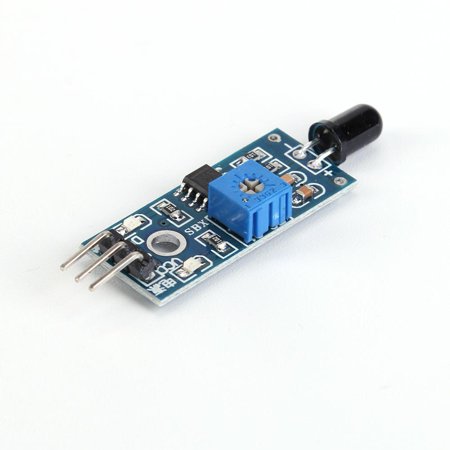 Yocowu LM393 IR Flame Detection Sensor Module Fire Detector Infrared ...