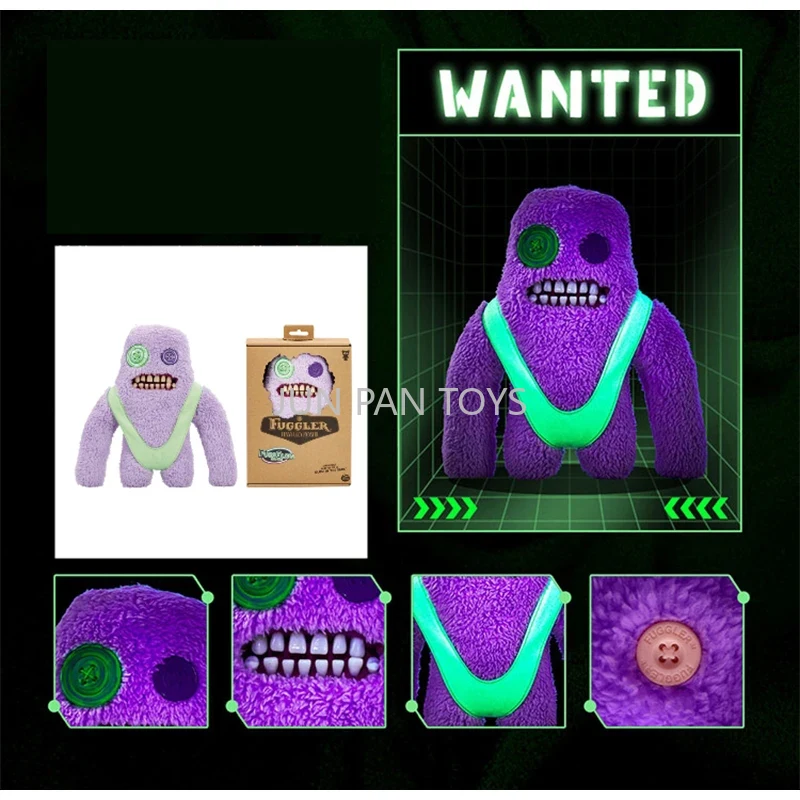 2025 Original Fuggler X DC Batman juguete suave divertido monstruo feo ...