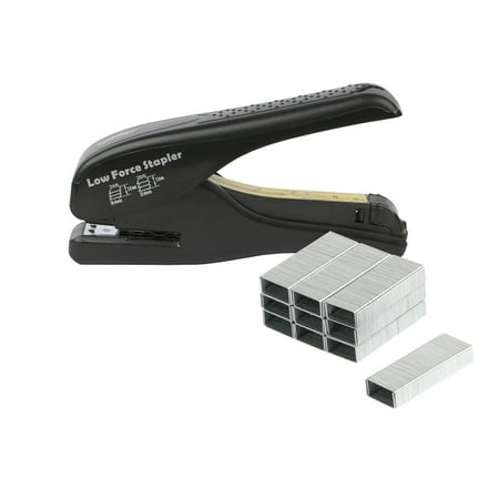 Moustache Low Force Handheld Grip Stapler with Free Staples, Full Strip ...