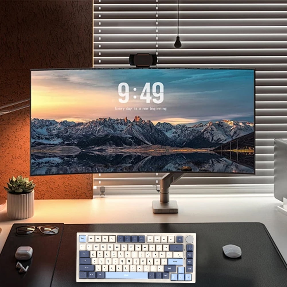 K85 Magnetic Axis Keyboard with Rotary Button RGB Backlit Keyboard Hot ...