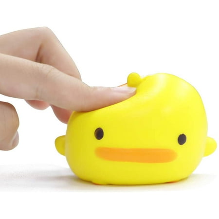 Squishy Yellow Duck 2 Pack, Slow Rising Squishies Animals Soft and ...