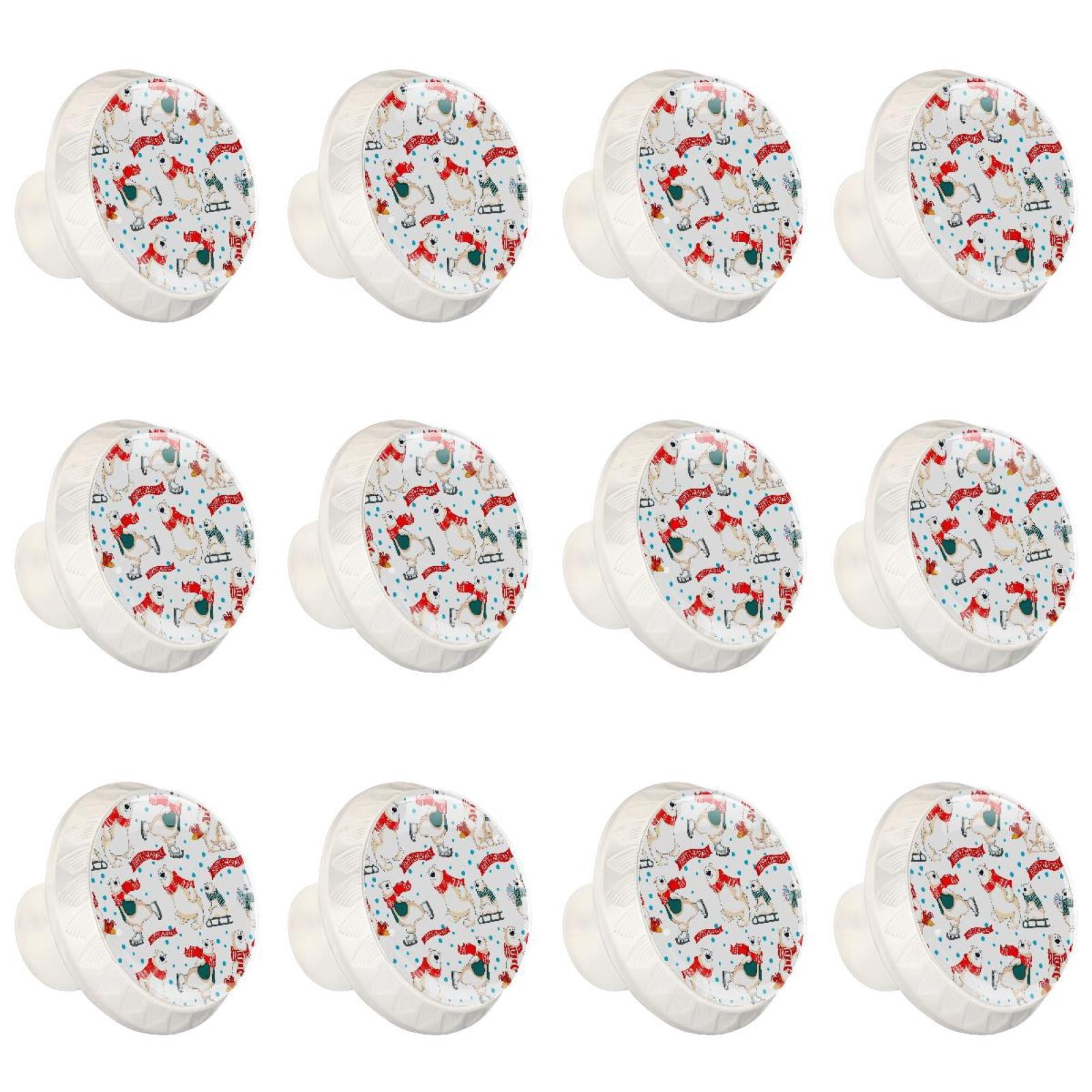 12 Pcs Bear Knobs for Kitchen Cabinet Cupboard Dresser Bookcase Drawer ...
