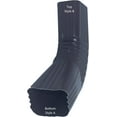 Convert B to A Downspout Elbow, 2"X3", Aluminum, Royal Brown - Walmart.com