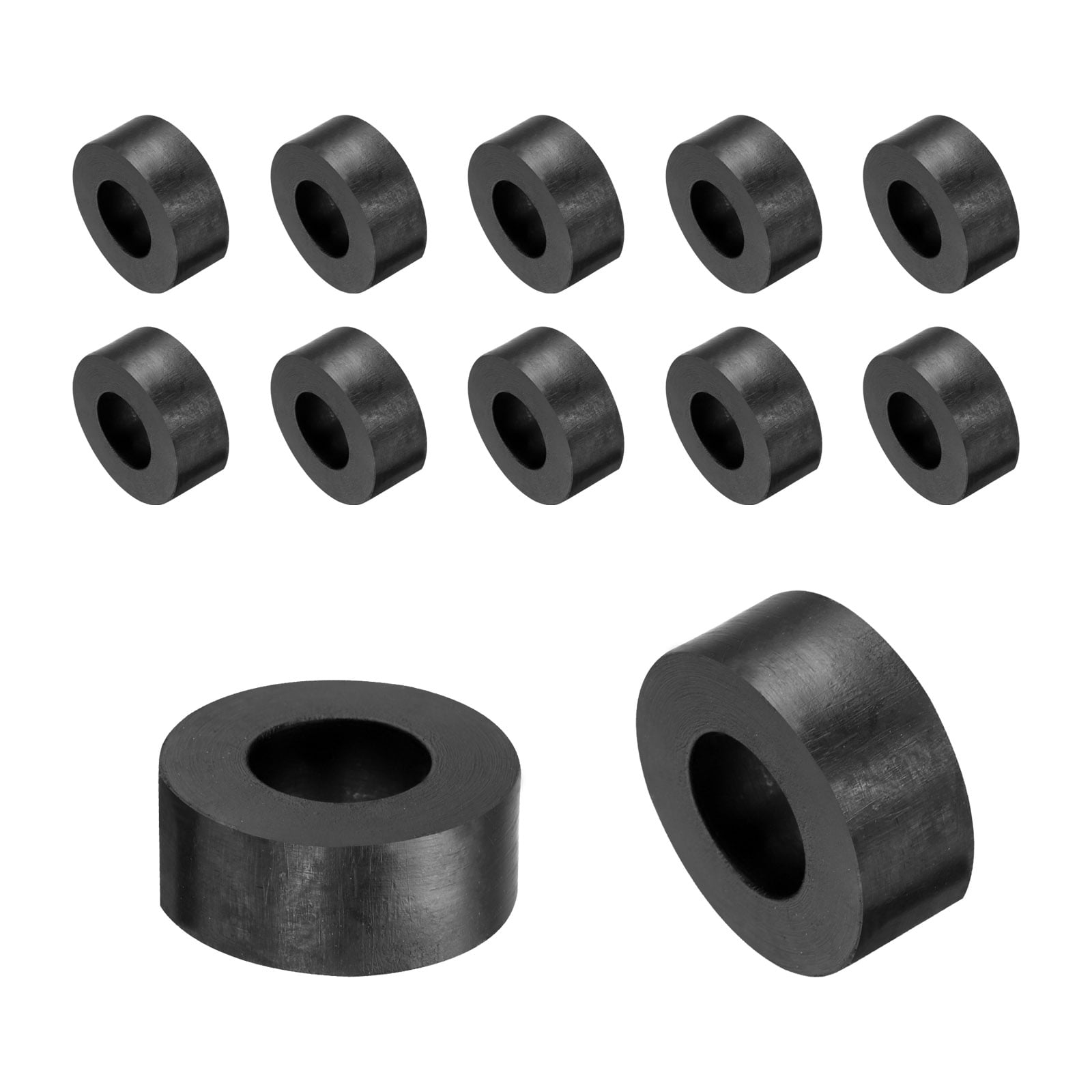 Click here for Uxcell 12 Packs Rubber Spacers 25mm Od  12mm Id  1... prices