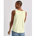 Hanes Tank Top Originals Womens Gym Workout 100% Cotton Soft Banded ...