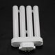 27W FML 27W 6500K 4 Pin Quad Tube Light Bulbs Compact Tube Fluorescent ...