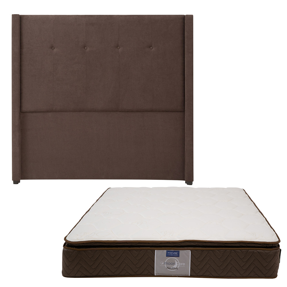 Colchón Matrimonial + Cabecera Restonic DICASA Nautilus | Walmart en línea