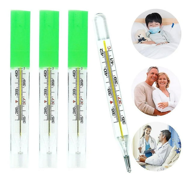 Glass Thermometer Dual Scale Classic Traditional Glass Accuracy ...