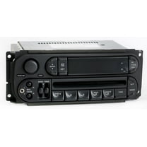 Restored Chrysler Dodge Jeep 02-07 Radio AM FM CD Player w/ Aux Input ...