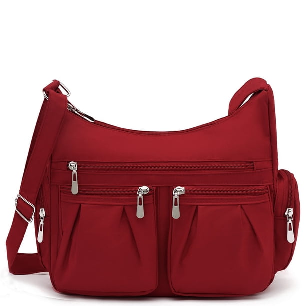 Scarleton Multi Pocket Shoulder Bag, Crossbody Bag for Women, H1407 ...