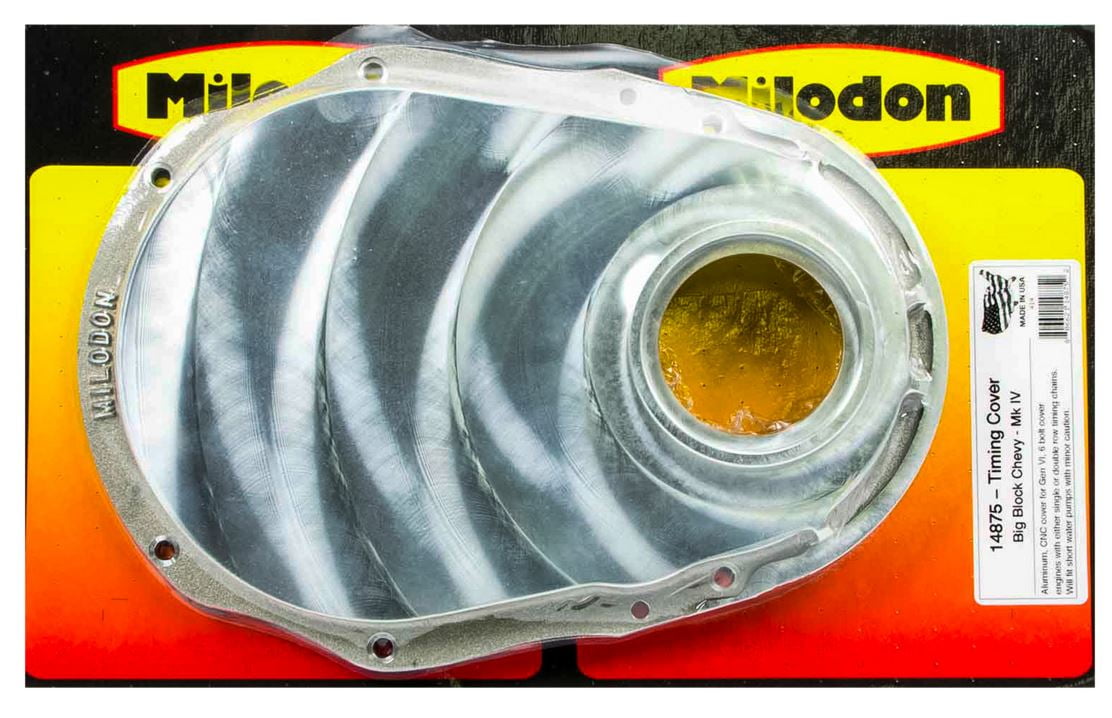 Milodon 14875 Timing Cover For Use With Gen VI Big Block Chevy Engines ...