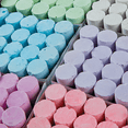 Fun Express Bulk Sidewalk Chalk Classpack, 200 Piece Mega Pack ...