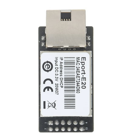 HF-E20 Serial To Ethernet Module, RJ45 To TTL Networking Device HF-E20 RJ45 To TTL Module ...