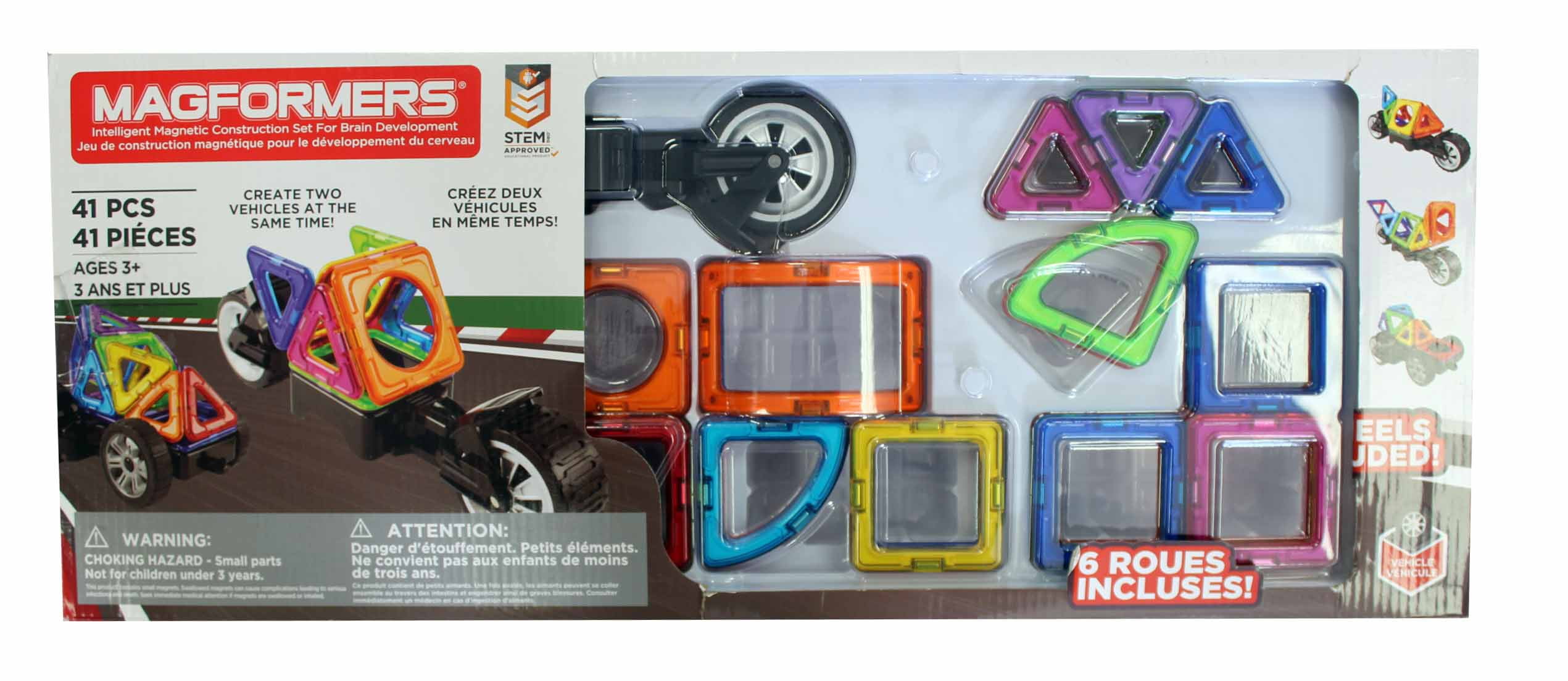 Magformers Intelligent Magnetic Construction Set Amazing Wheel ...
