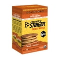Honey Stinger Organic Energy Waffle Snack, Salted Caramel, Gluten Free, 1.06 oz, 6 Count Box ...