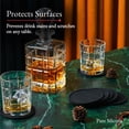 Barvivo Wooden Drink Coasters, Set of 8, Tabletop Protection for Any ...