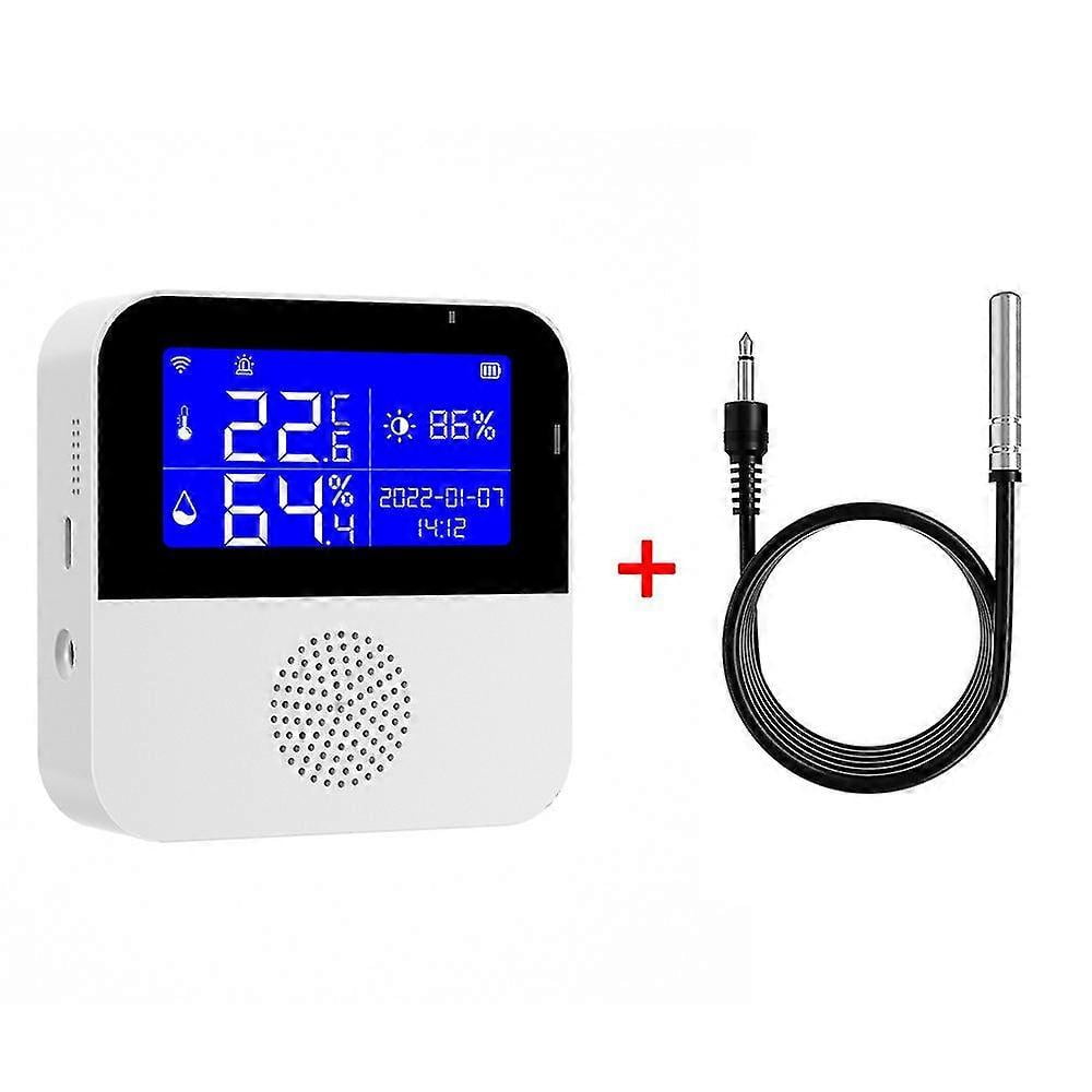 Wifi Hygrometer Thermometer Sensor With External Probe,wireless Digital ...