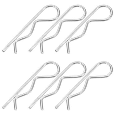 20pcs Hitch Pin Clip .6x32 Small Cotter Pin Spring Retaining Wire Hair ...