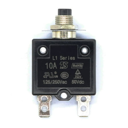 Manual Reset Circuit Breaker Overload Protector Standard Panel Mounted ...