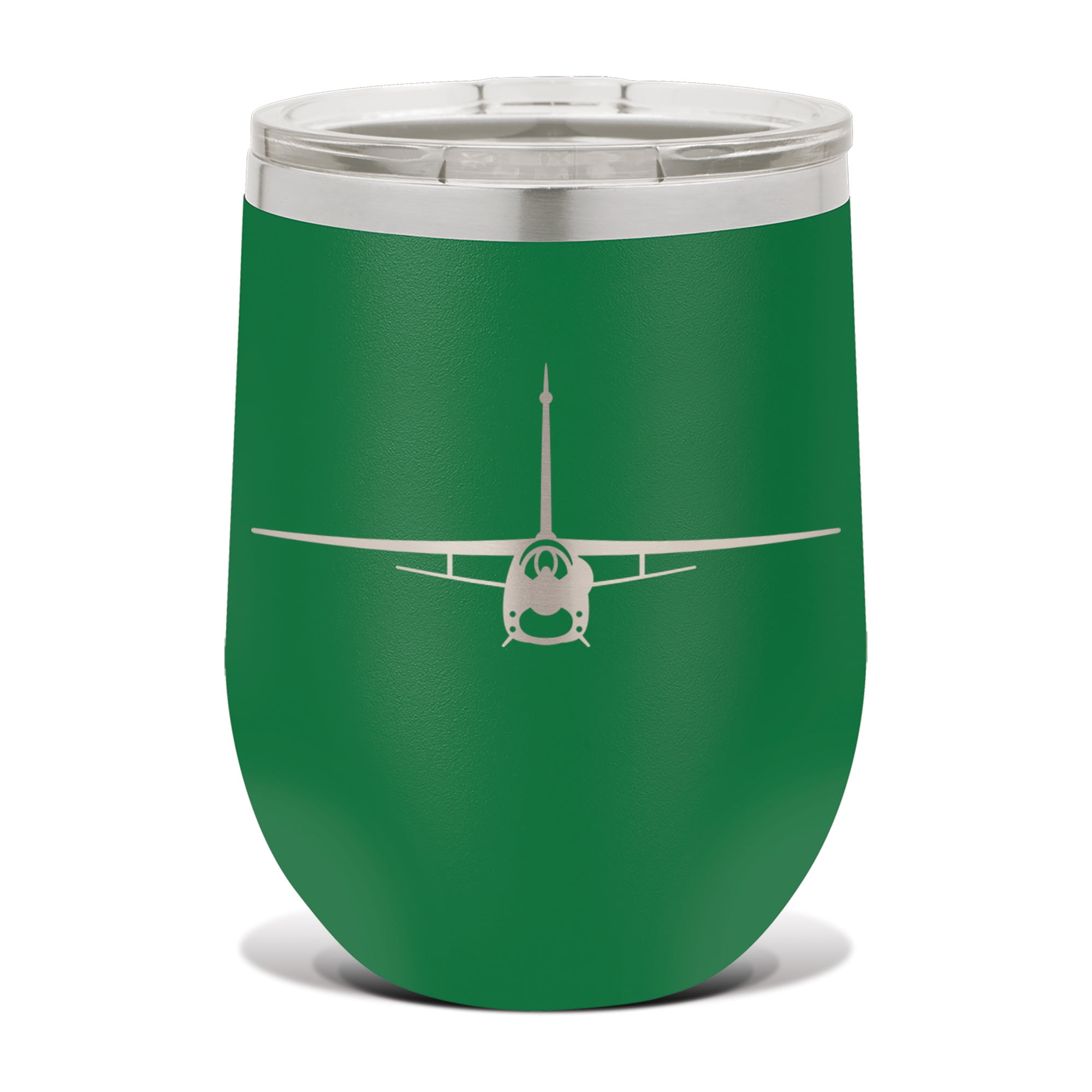 F-8 Crusader Wine Tumbler 12 oz - Laser Engraved - Stainless Steel ...