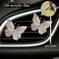 Miiottaa Universal Auto Air Vent Butterfly Clip Car Air Vent Mount Slot ...