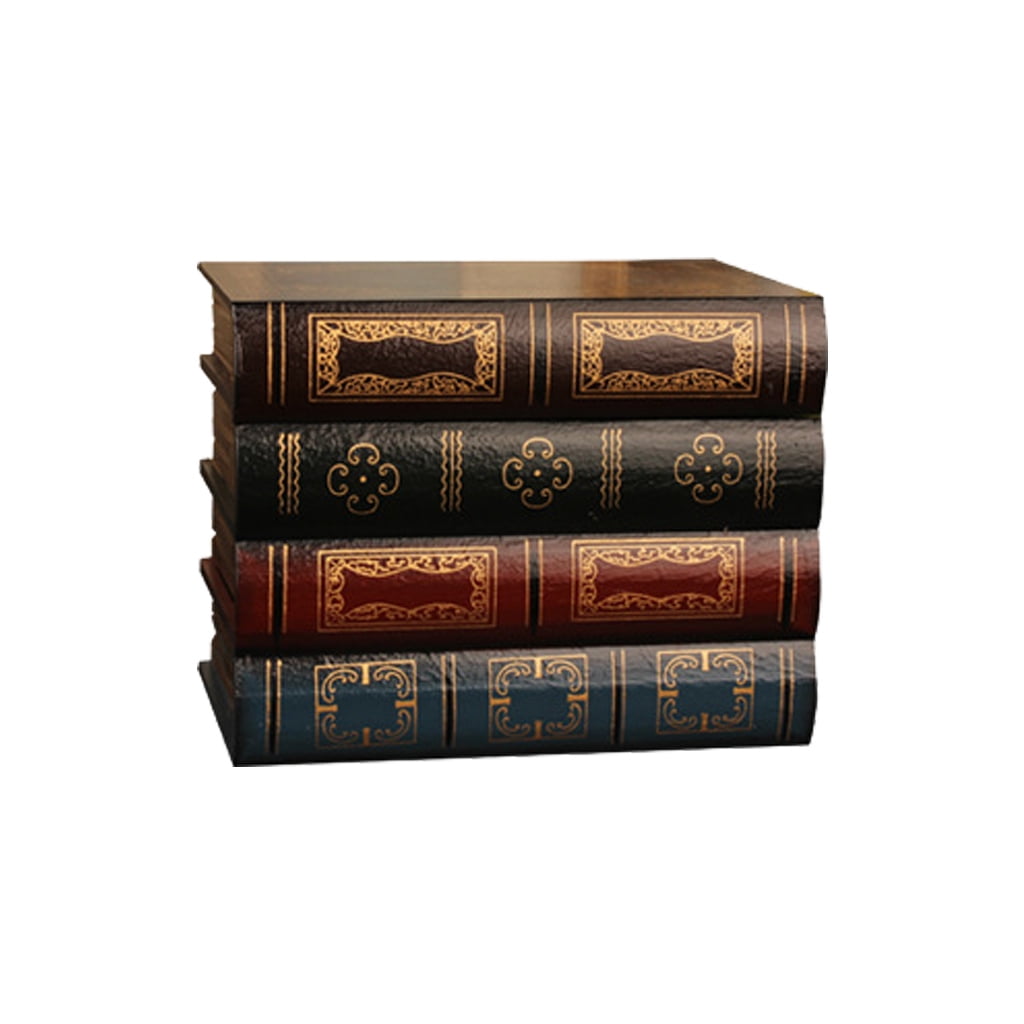 European Retro Fake Book Shape Storage Box Ornaments Office Decoration ...