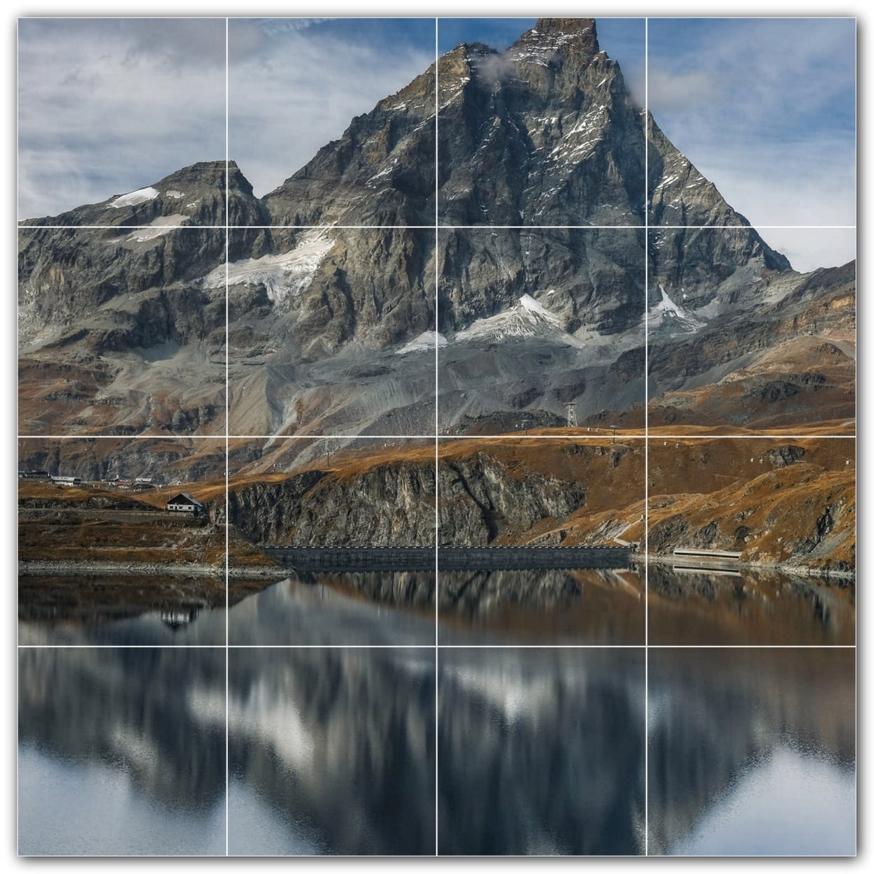 Picture-Tiles.com: Mountains Ceramic Tile Wall Mural WAL500852-44XL. 48 ...