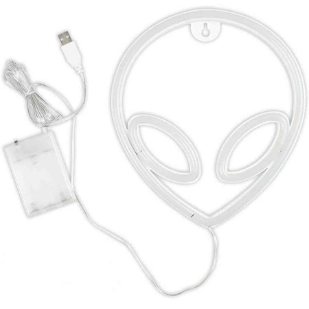 LUNA Alien Neon Night Lights Decorative LED Neon Signs Alien Lamp Wall ...