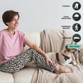 Daresay Womens Knit Lightweight Lounge Pants 3 Pack Pj Bottoms With