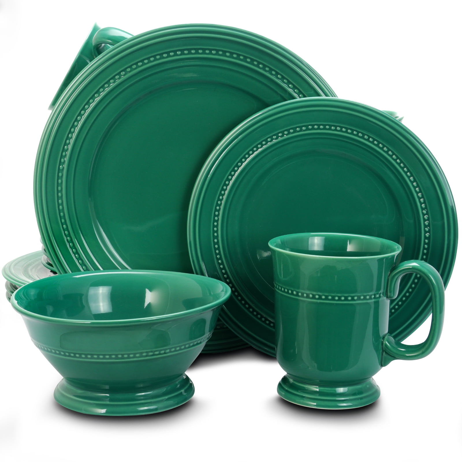 ABC Home Collection Gibson Elite 16 Piece Dinnerware Set - Walmart.com